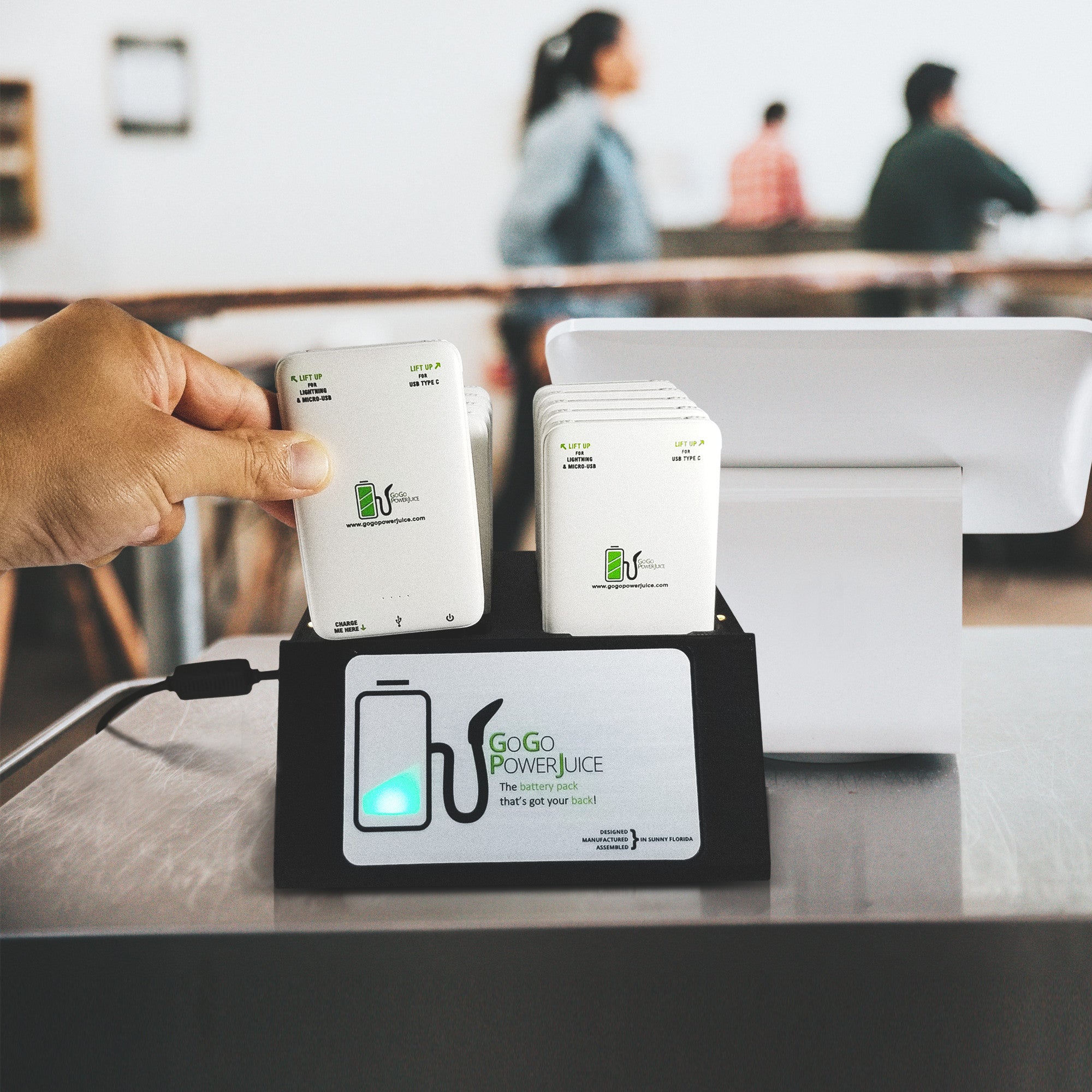 Charging Dock Accessory – GoGoPowerJuice